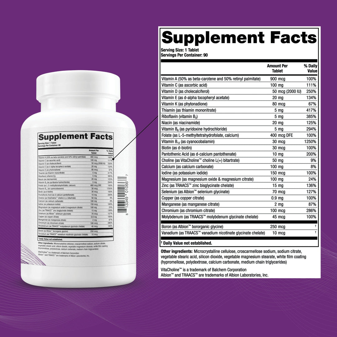 Solo Multivitamin Without Iron – Allara Shop